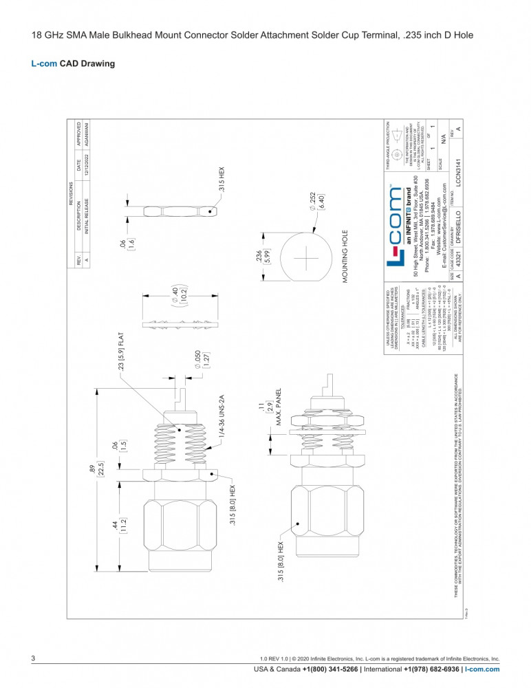 L-com LCCN3141 technical document page 3
