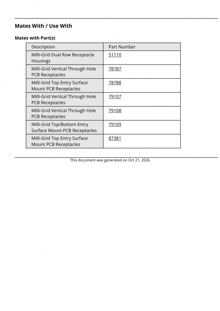 MOLEX 877594464 technical document page 4