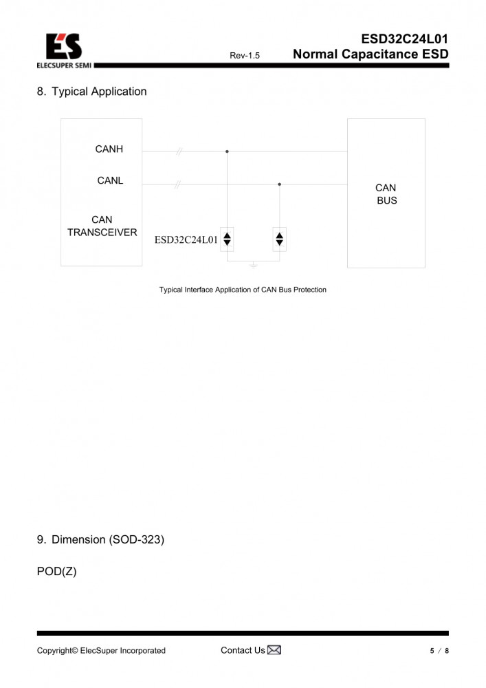 ESD32C24L01 datasheet page 5