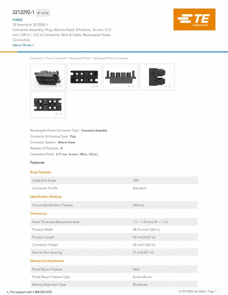 2212292-1 technical document page 1