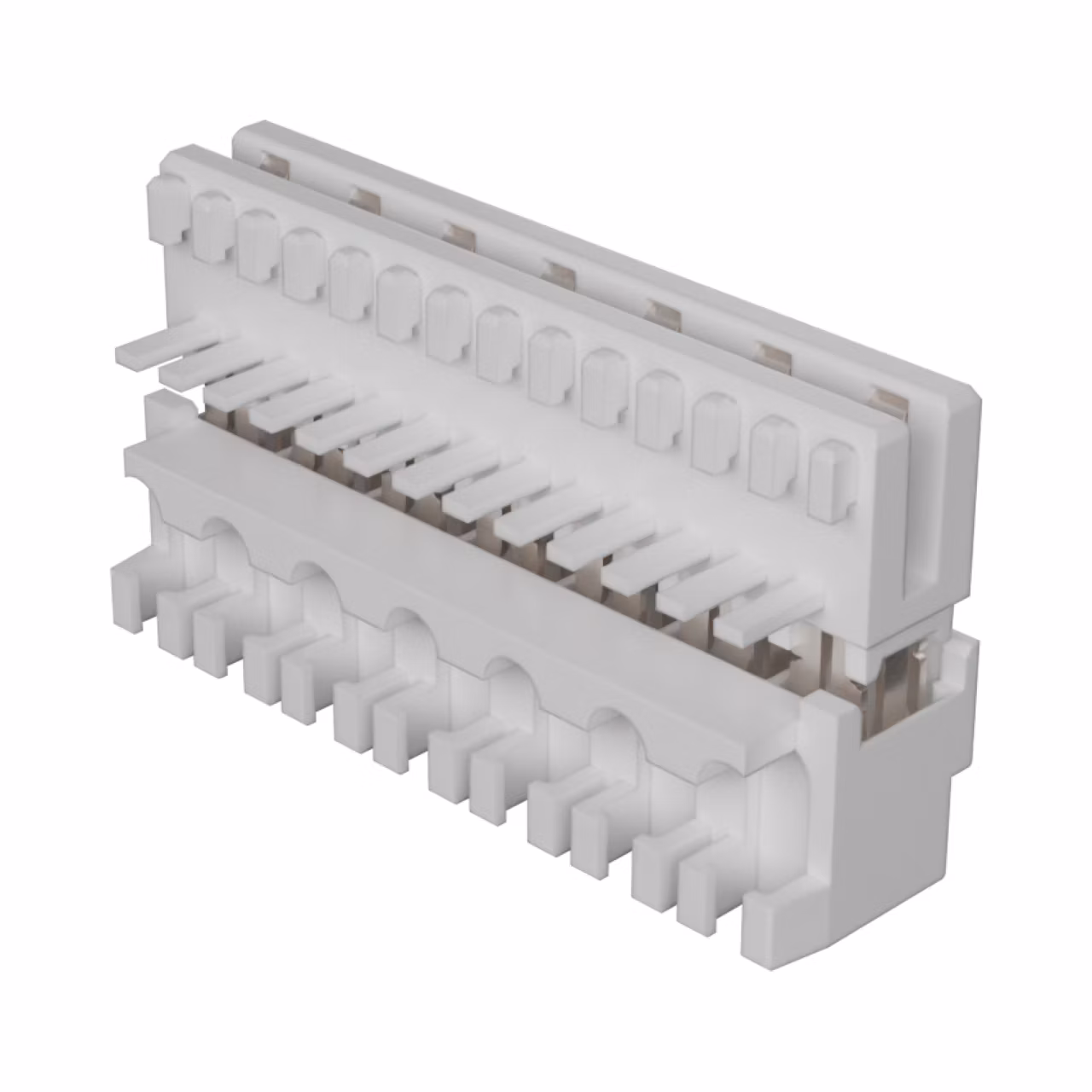 Appli-Mate RAST Power IDT Housing, 5.00mm Pitch, Direct/Indirect, Female, 7 Circuits, Fully Coded, Open End Walls for sale
