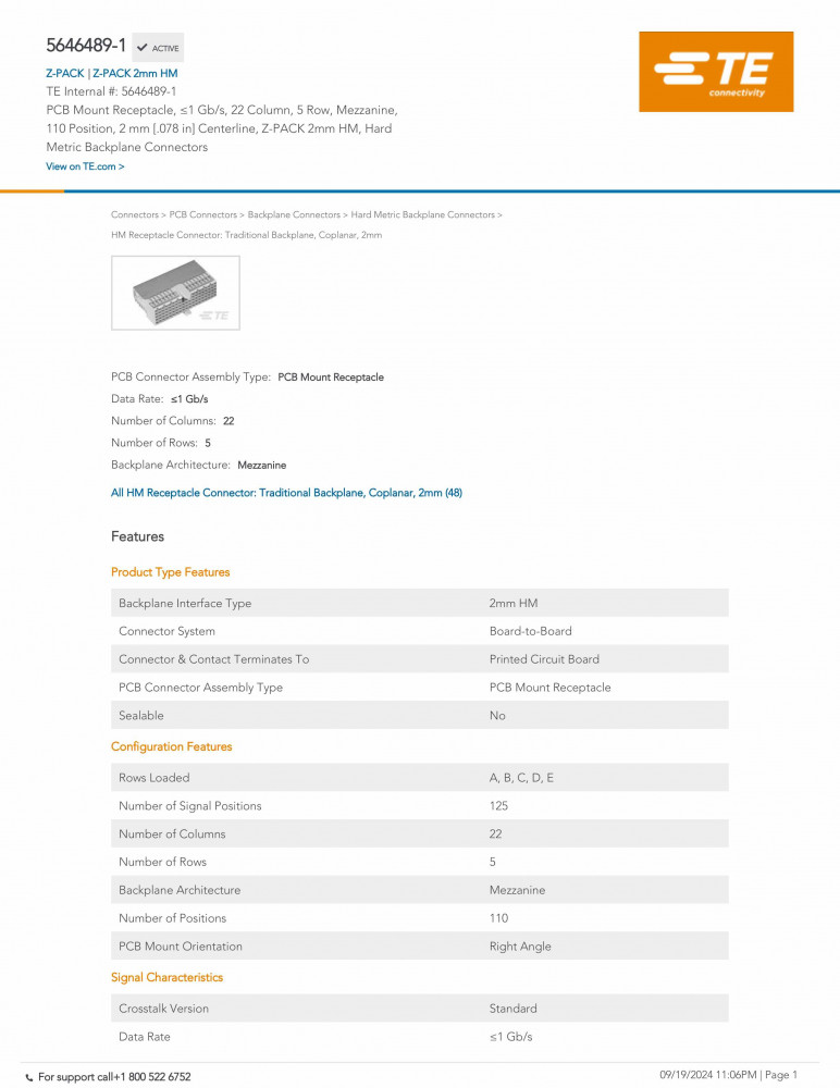 5646489-1 technical document page 1