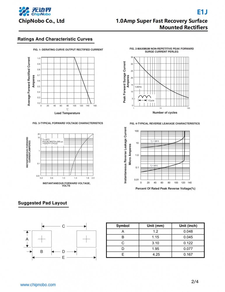 ChipNobo E1J datasheet page 2