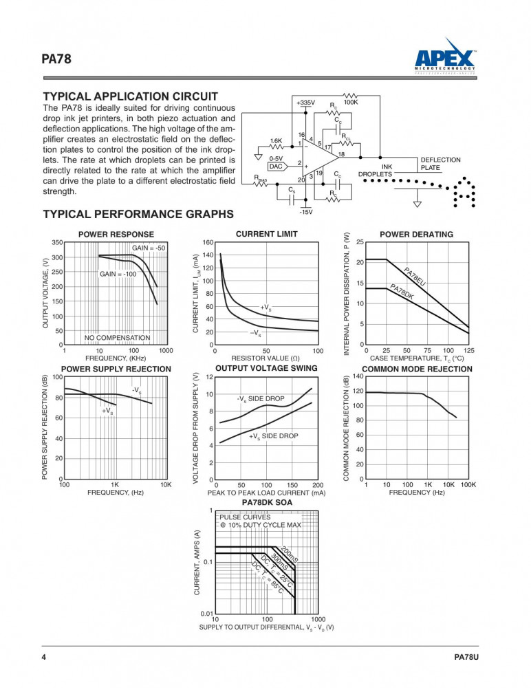 PA78DK datasheet page 4