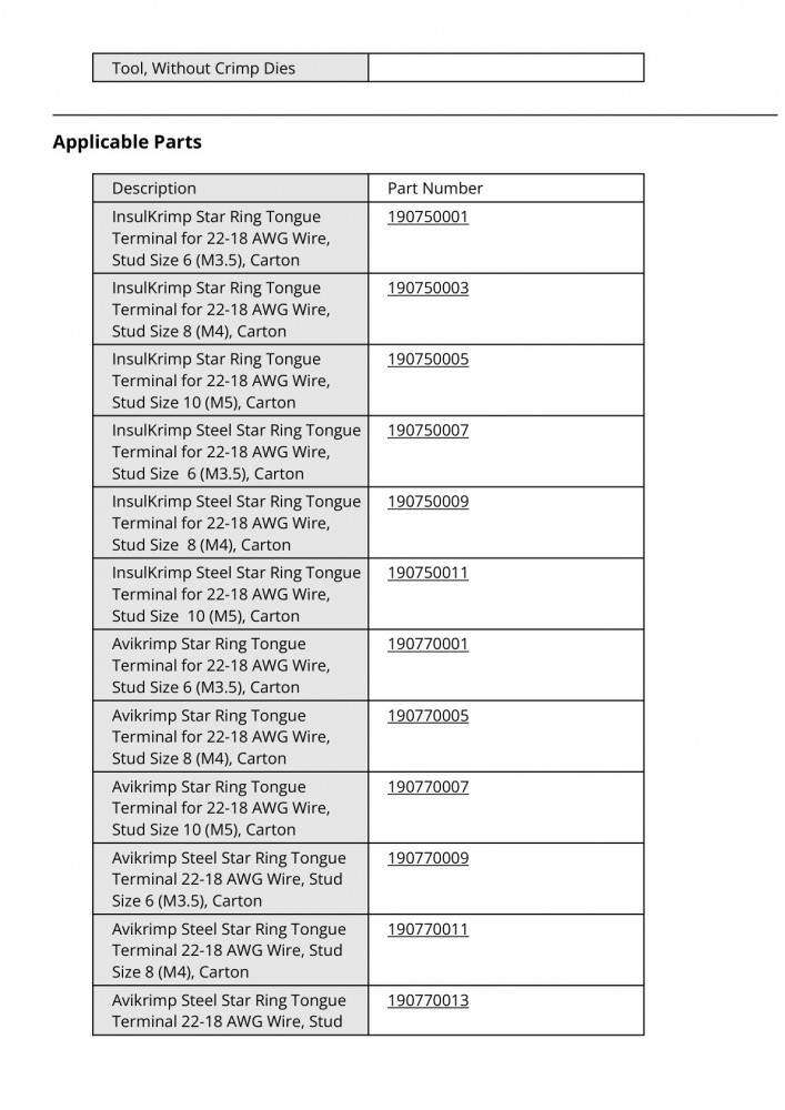 Product document image 3 for MOLEX 640050500