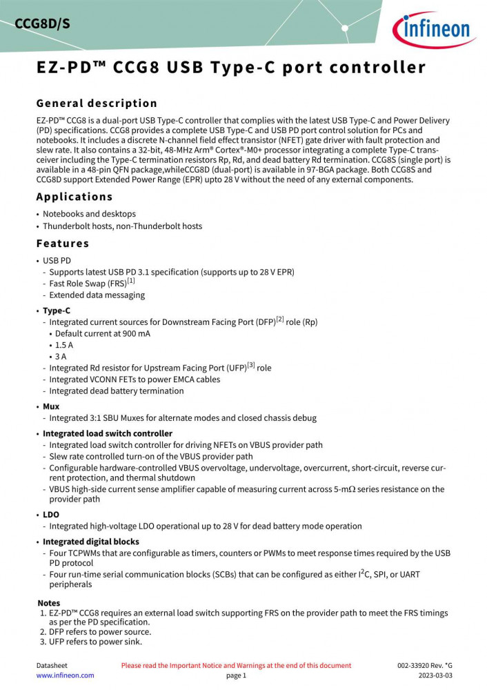 CYPD8225-97BZXI document page 1