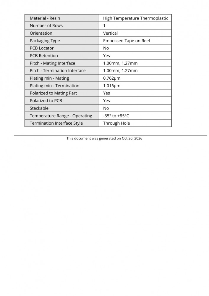 MOLEX 476392000 product document preview, page 3