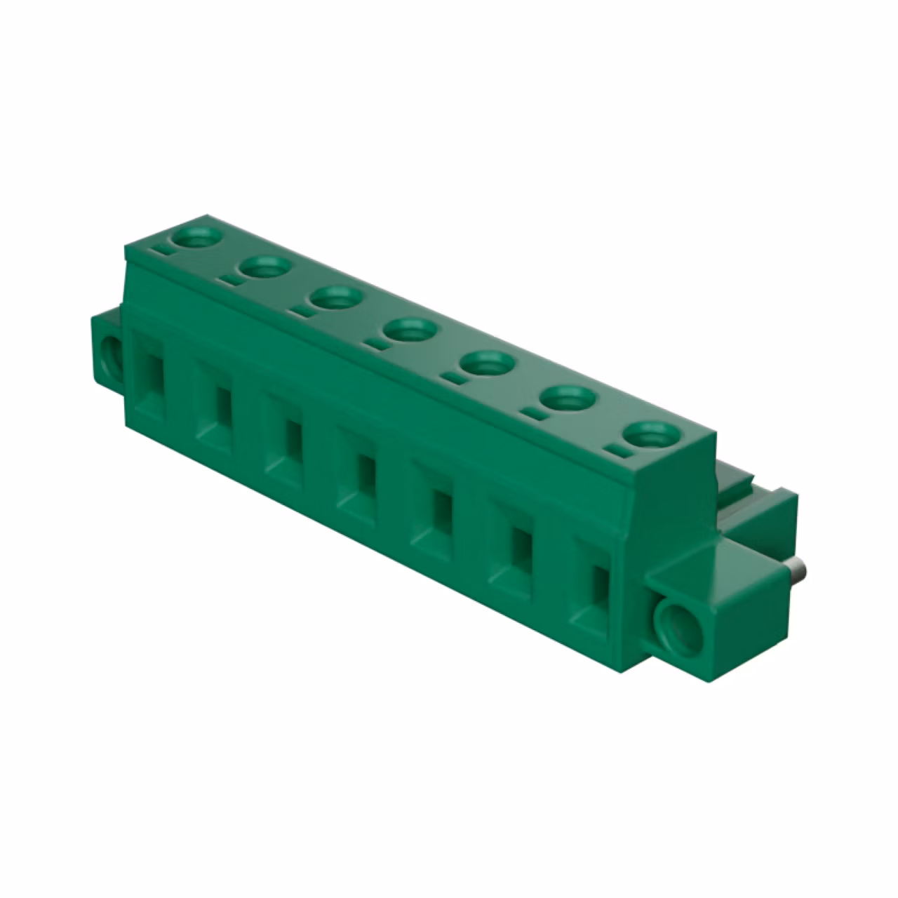 7.62mm Pitch Eurostyle Horizontal Plug, with Retention Screws, 7 Circuits for sale