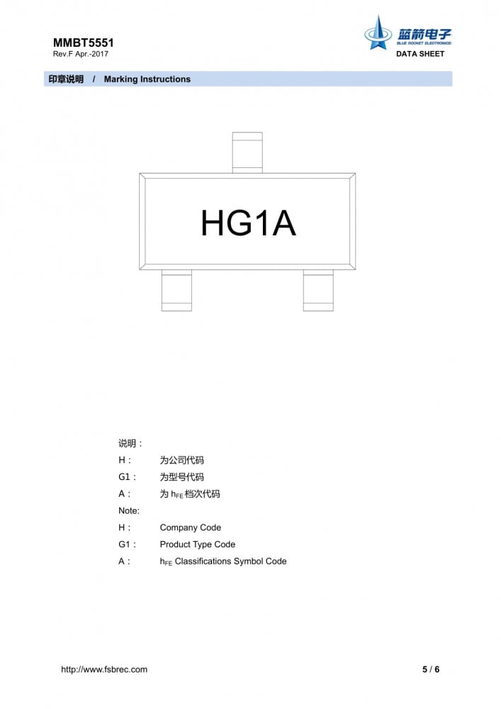 MMBT5551-B datasheet page 5
