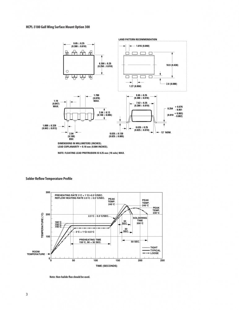 HCPL-3180 datasheet page 3