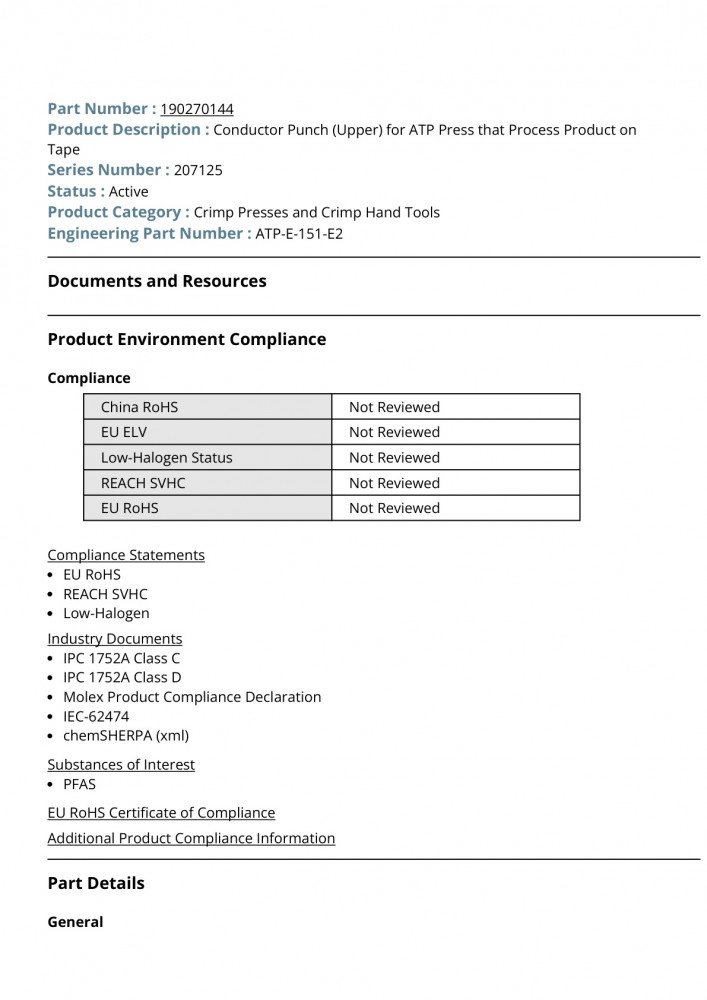 Product documentation image, page 1