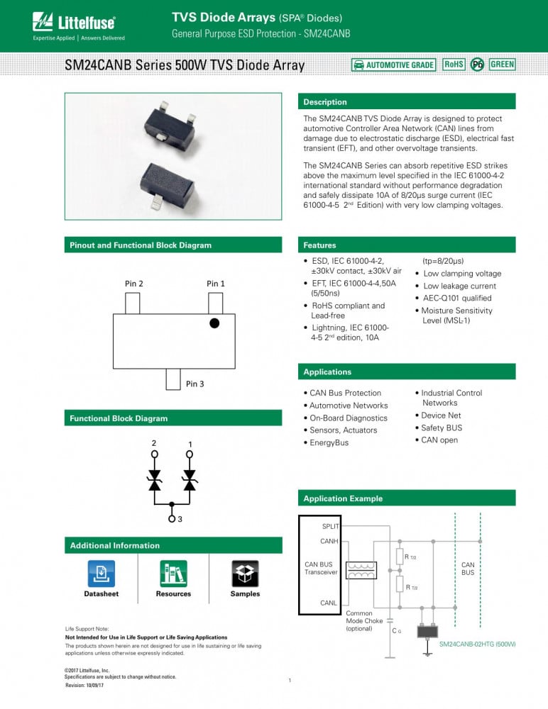 SM24CANB-02HTG datasheet page 1