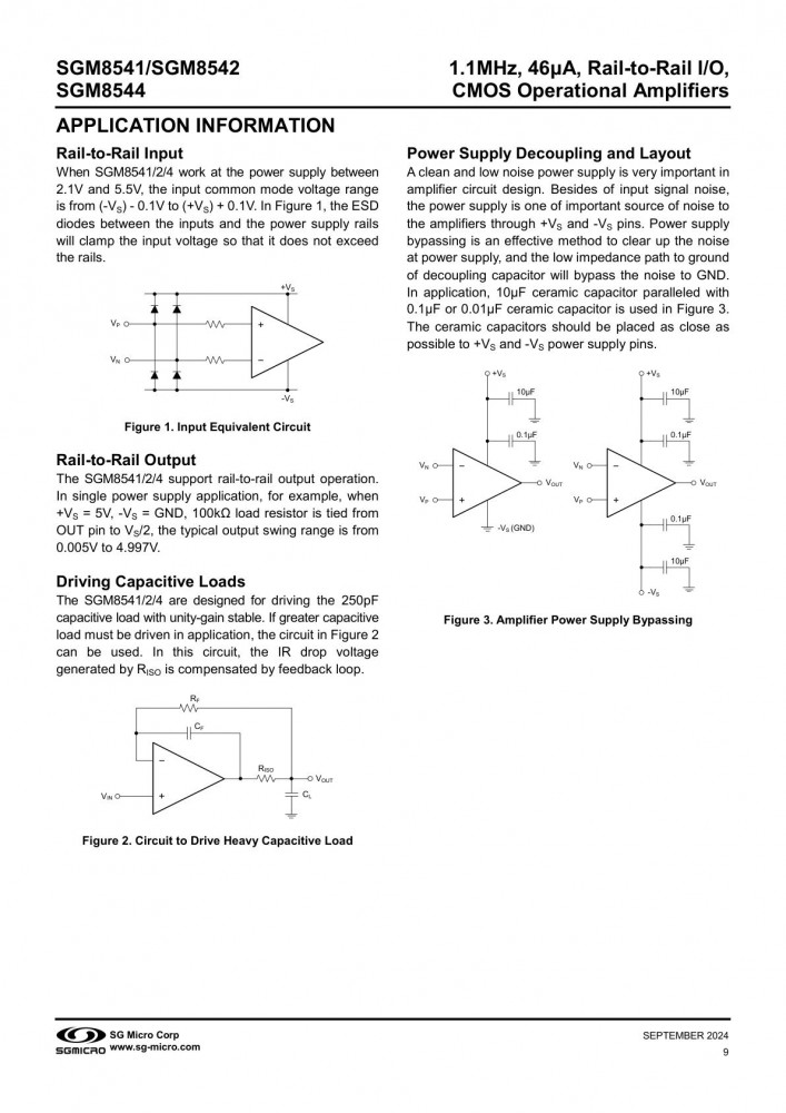 SGM8542 datasheet page 9