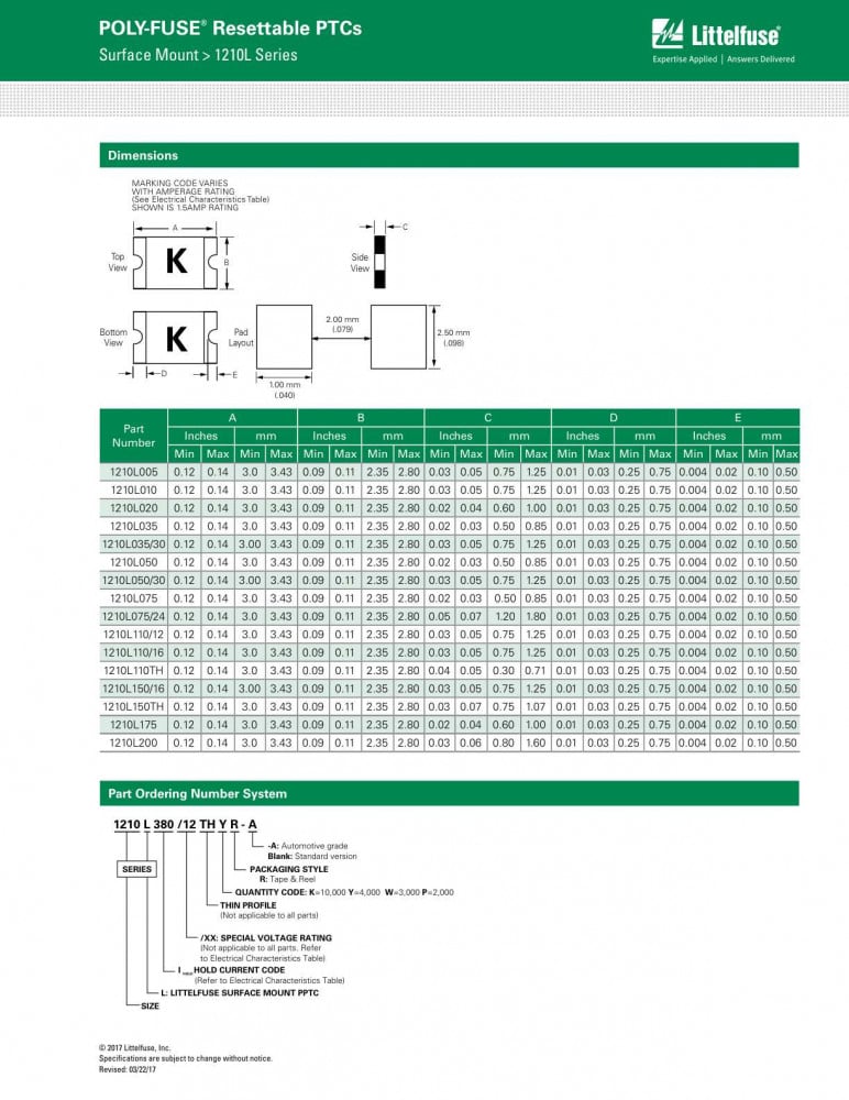 1210L005WR datasheet page 4