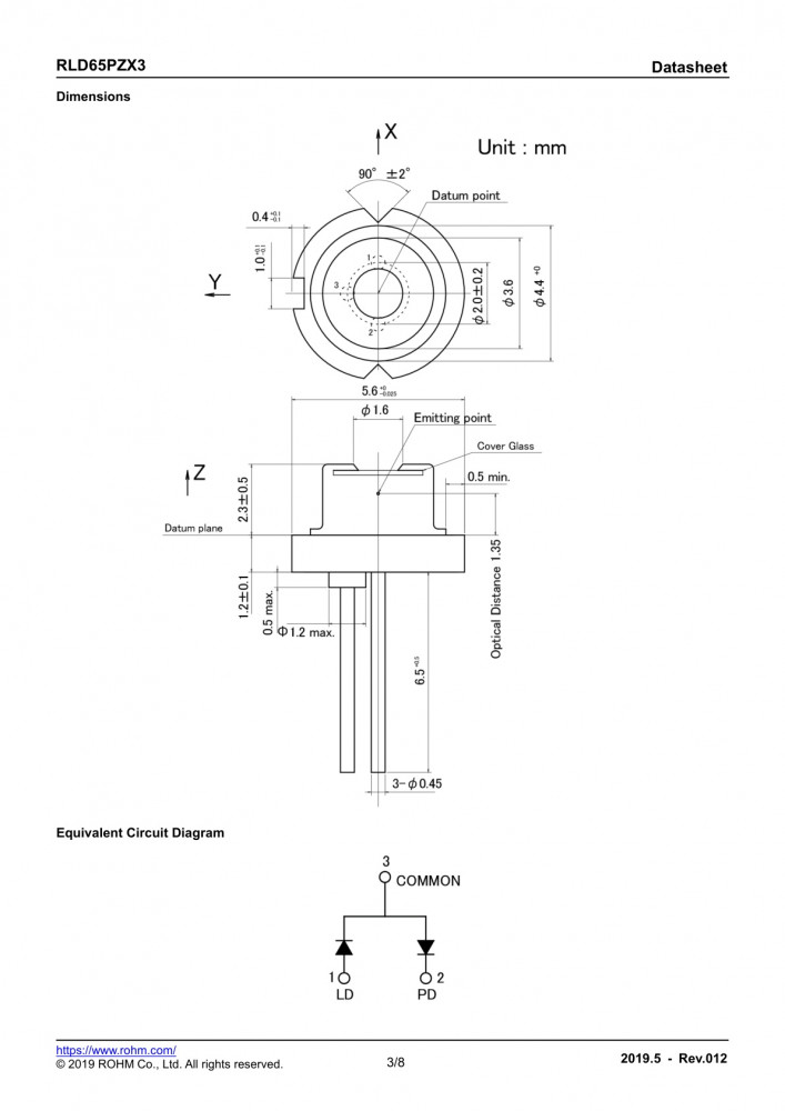 RLD65PZX3-00A technical document page 3