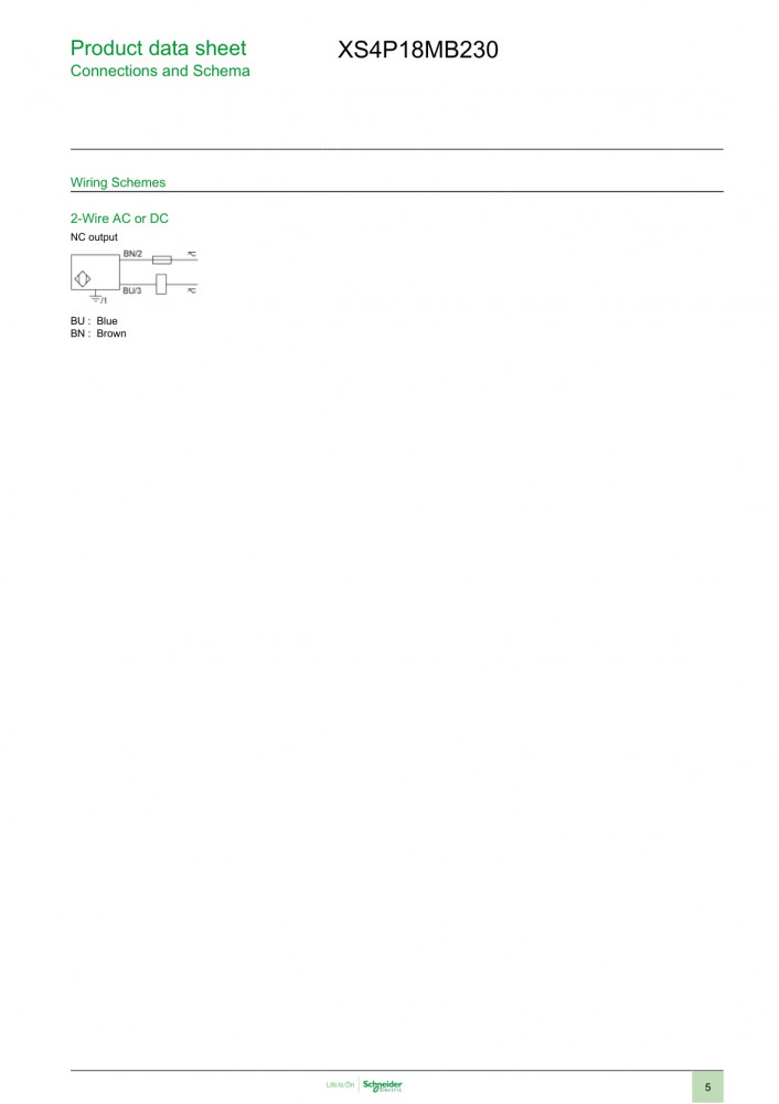 XS4P18MB230 technical document page 5