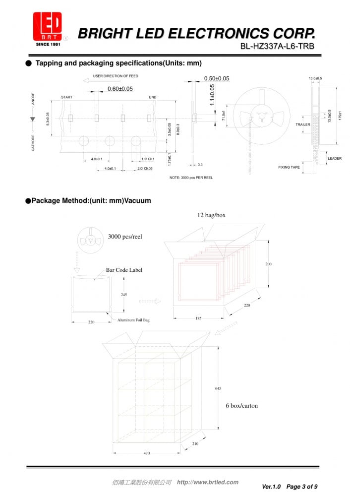 BL-HZ337A-L6-TRB datasheet page 4