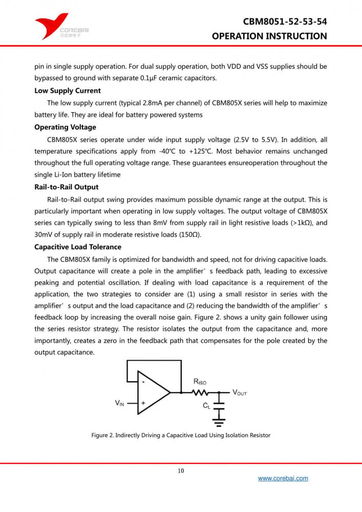 CBM8051AST5 datasheet page 10