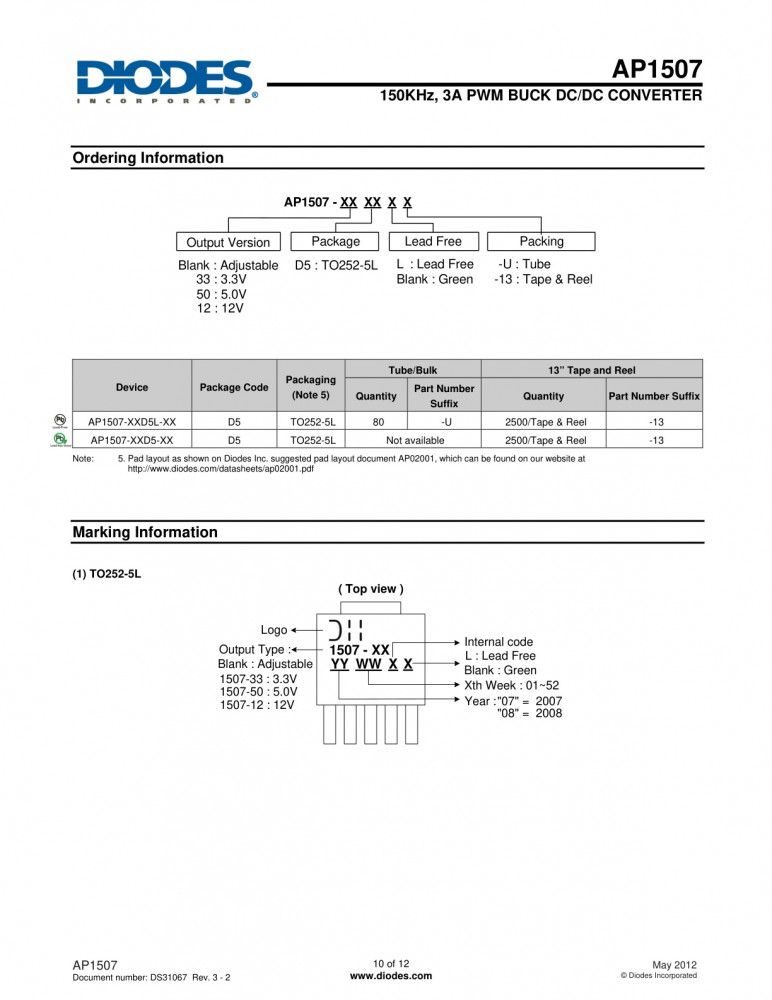 AP1507 datasheet page 10