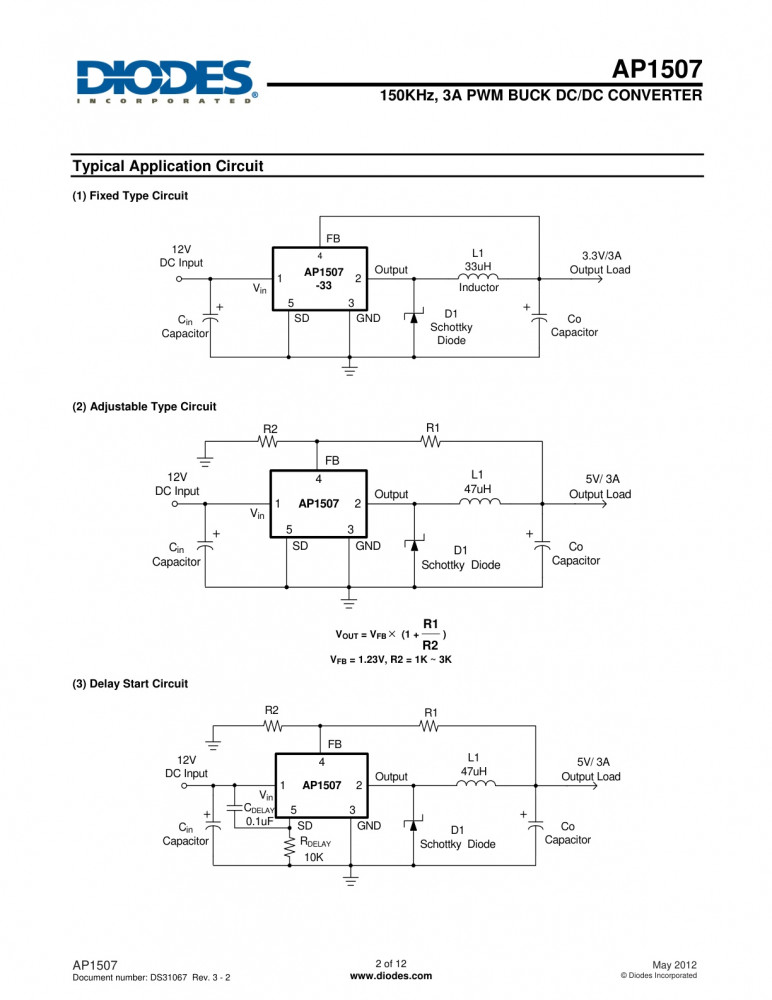 AP1507 datasheet page 2