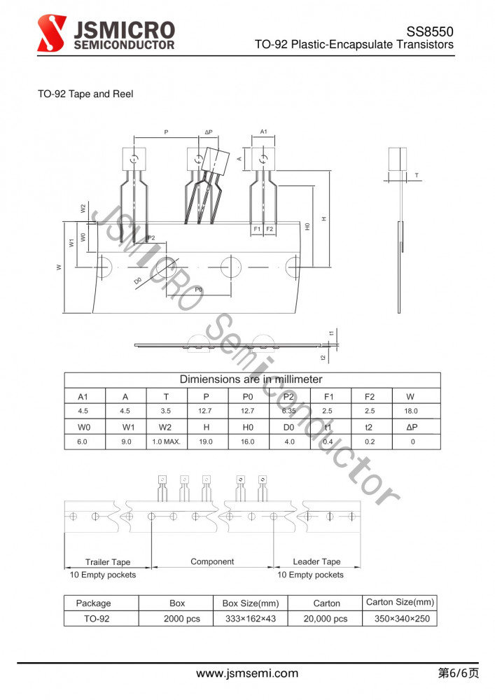 SS8550 datasheet page 6