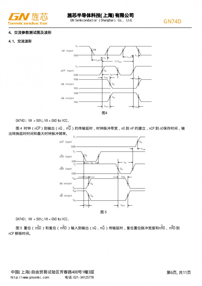 GN74D datasheet page 6