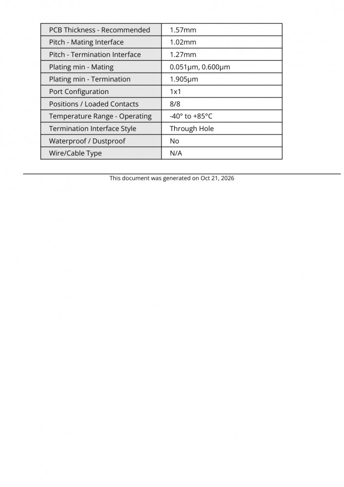 MOLEX 955407886 product document image 3
