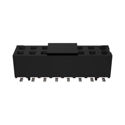 Milli-Grid Vertical Receptacle, 2.00mm Pitch, Dual Row, Surface Mount, Top/Bottom Entry, with Press-fit Plastic Pegs, with Cap, Tube, 0.38µm Gold (Au) Plating, 16 Circuits, Lead-Free for sale