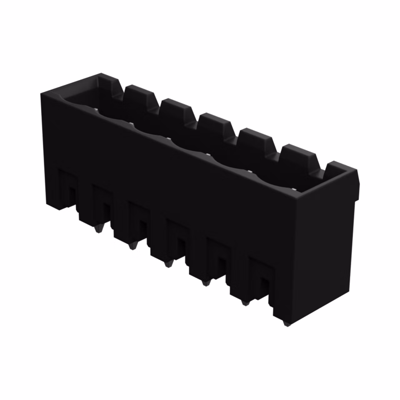 5.08mm Pitch Eurostyle Vertical PCB Header, Surface Mount Compatible, 6 Circuits for sale