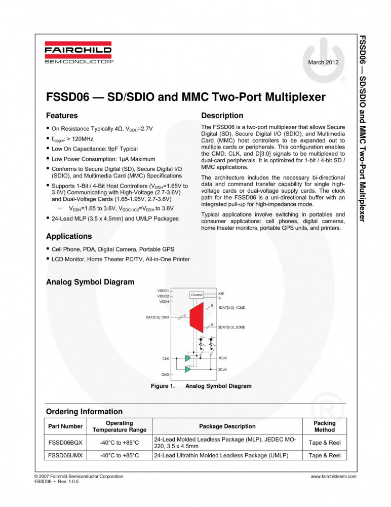 FSSD06 datasheet page 2