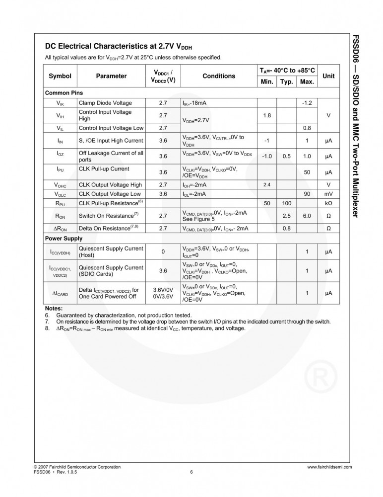 FSSD06 datasheet page 7