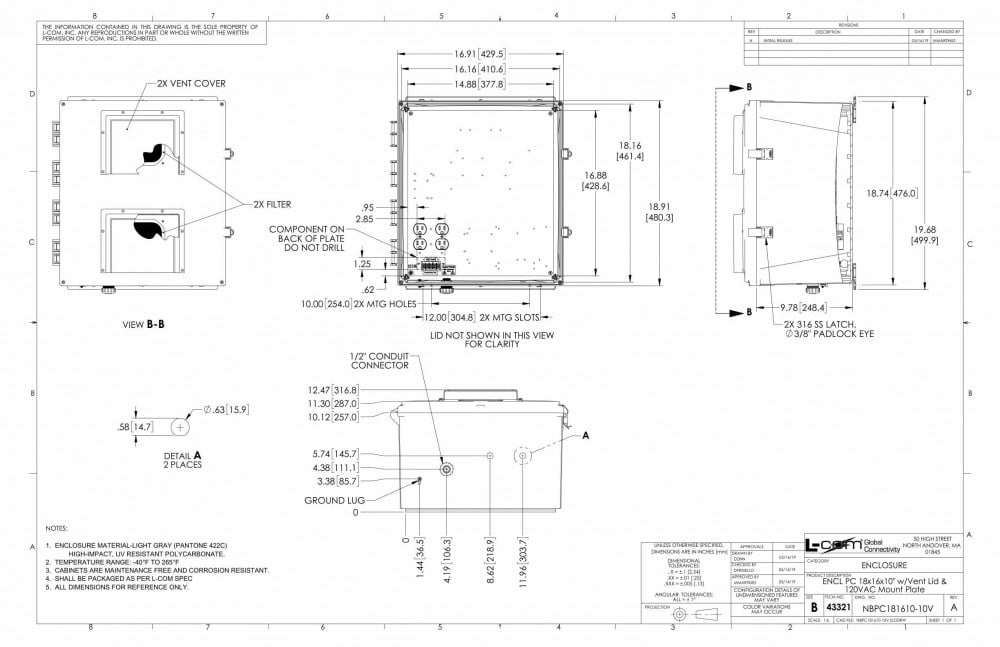 NBPC181610-10V technical document preview