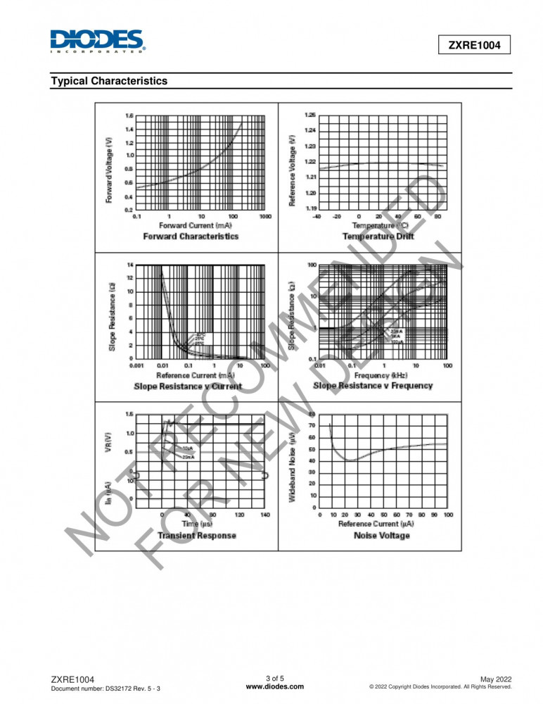 ZXRE1004DFTA datasheet page 3