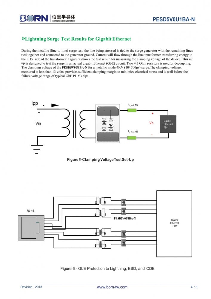 PESD5V0U1BA-N datasheet page 4
