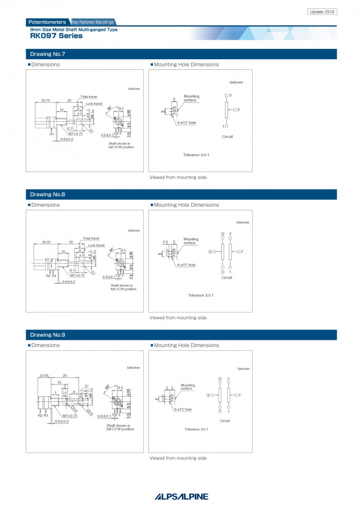 RK097 Series technical document page 4