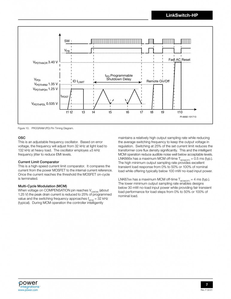 LNK6766V technical document page 7