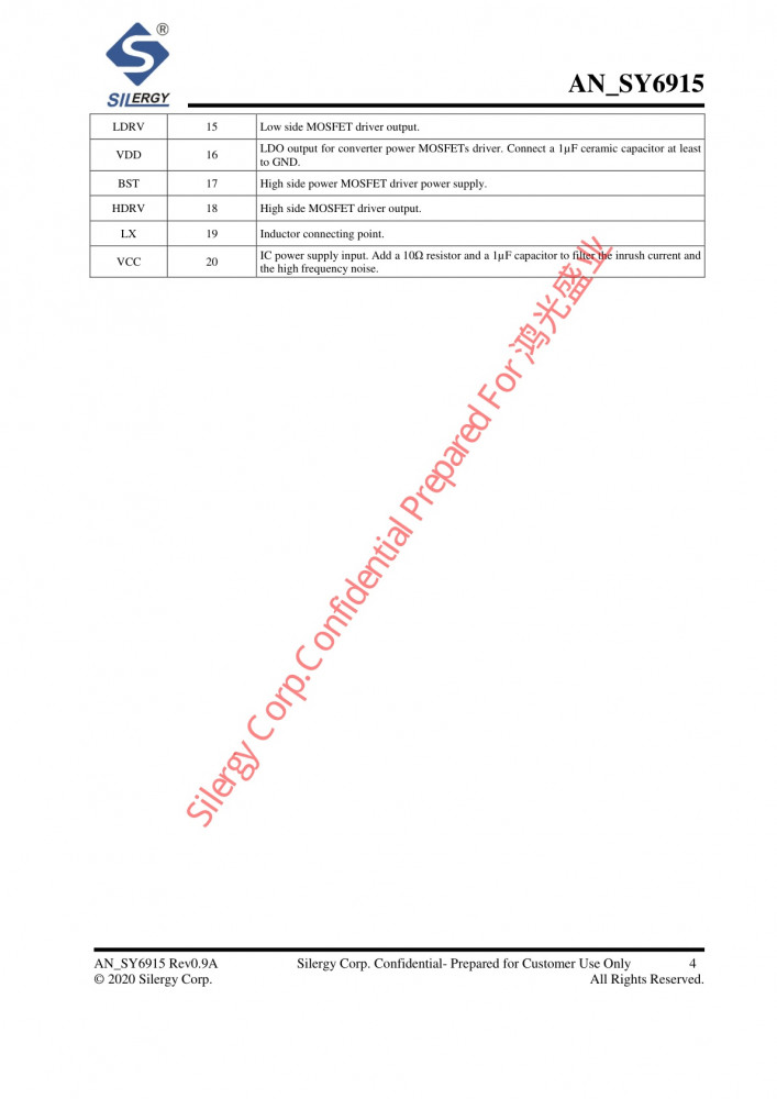 SY6915RBC datasheet page 4
