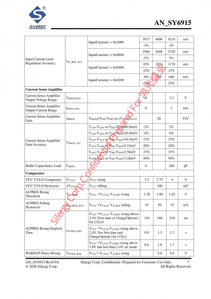 SY6915RBC datasheet page 7