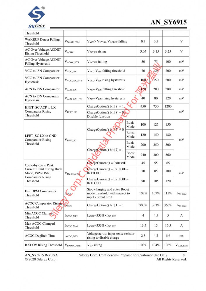 SY6915RBC datasheet page 8
