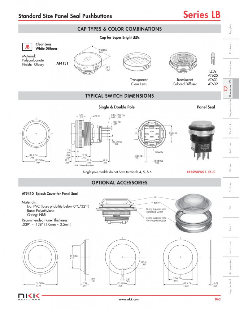 LB15WKG01 technical document page 7
