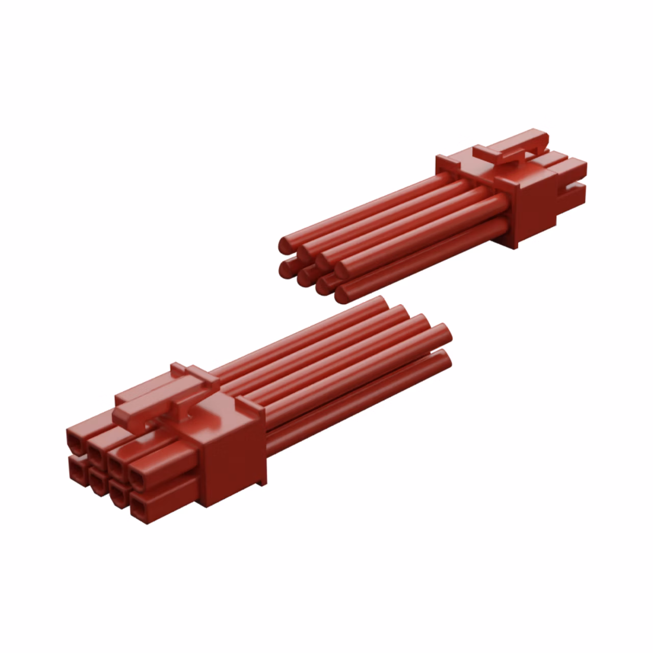 Mini-Fit Versa Color-to-Mini-Fit Versa Color Off-the-Shelf (OTS) Cable Assembly, 4.20mm Pitch, Dual Row, 150.00mm Length, 8 Circuits, Red for sale
