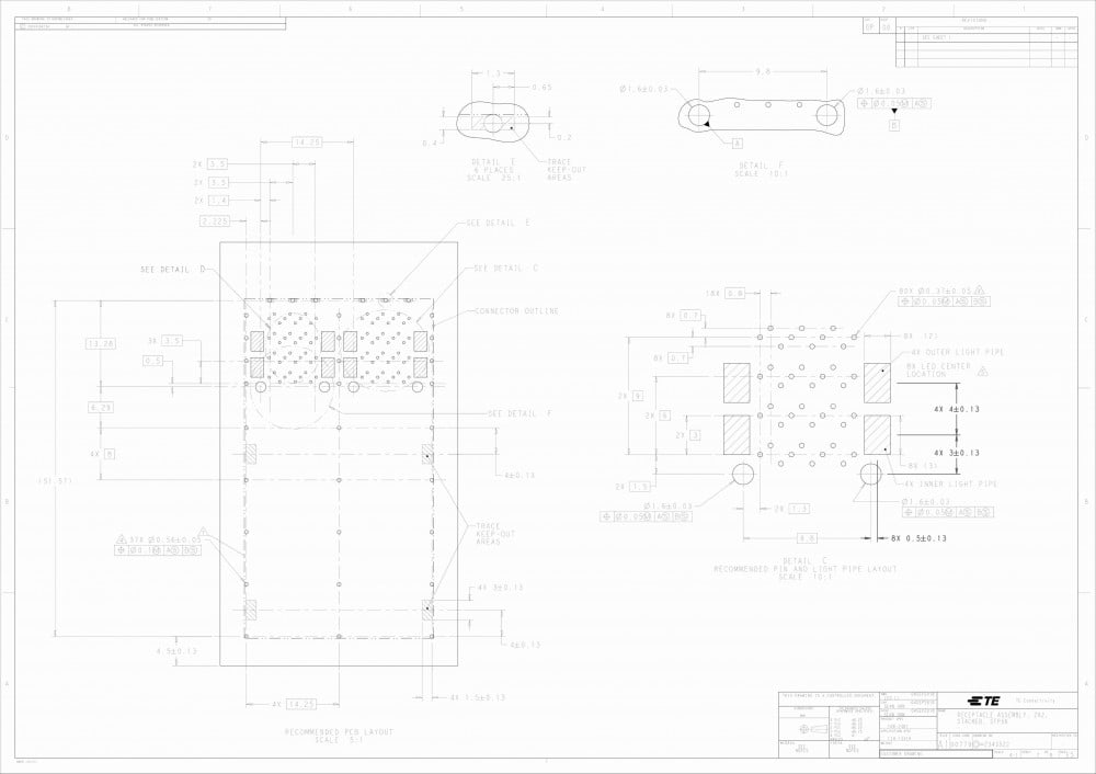 TE Connectivity 2-2343522-0 drawing page 7