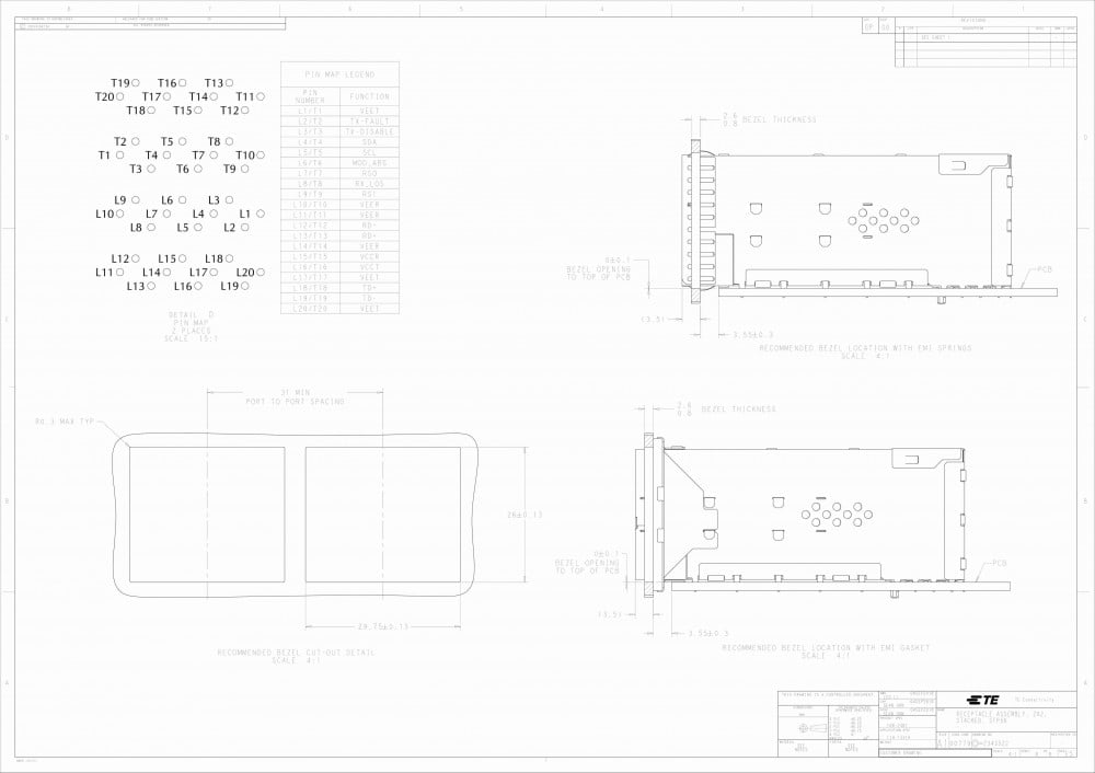 TE Connectivity 2-2343522-0 drawing page 8