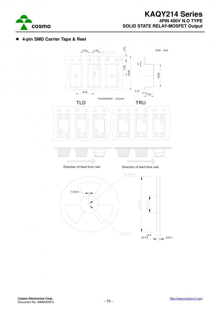 KAQY214ATLD datasheet page 10