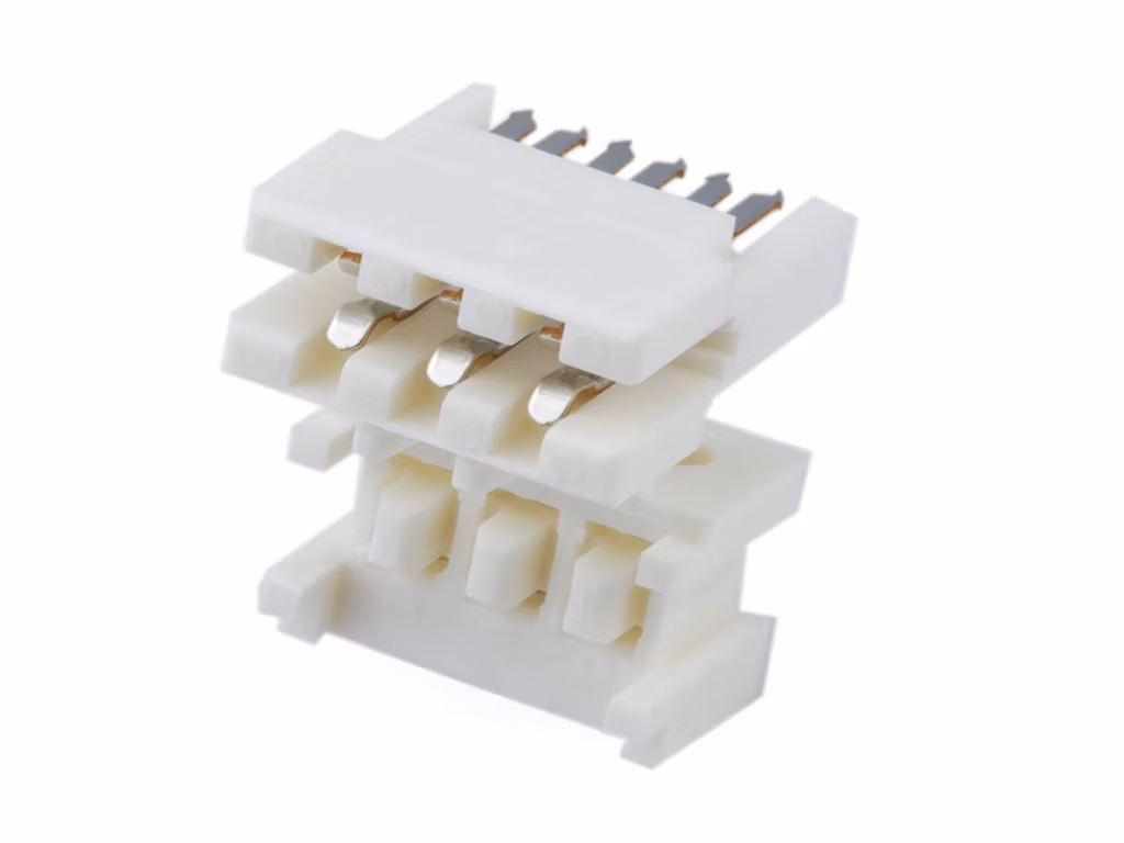 Appli-Mate RAST 2.5 Female Connector, 2.50mm Pitch, 3 Circuits, Positions A & D Removed, Open Endwalls for sale