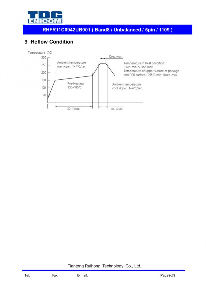 RHFR11C0942UB001 specification page 10