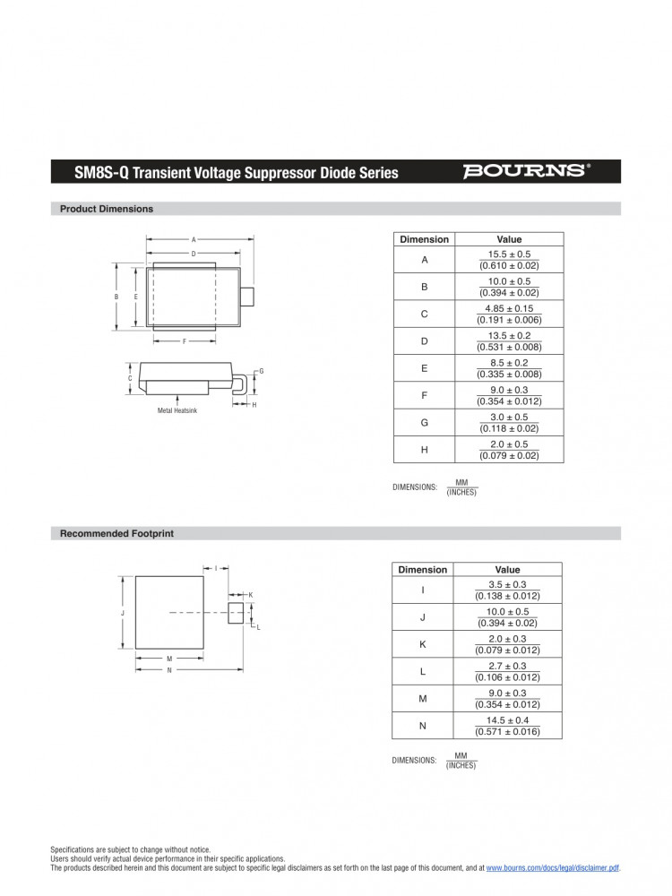 BOURNS SM8S-Q datasheet page 5