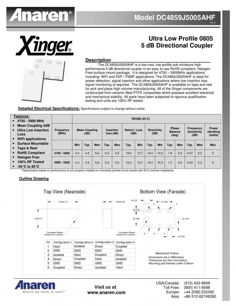 DC4859J5005AHF datasheet page 1