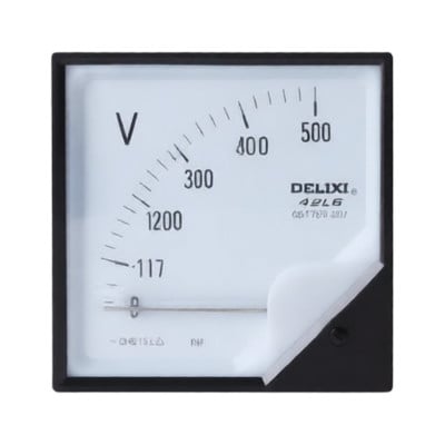 Delixi Electric 42L6V500V60HZ Analog Voltmeter Chip for Precision Voltage Measurement for sale
