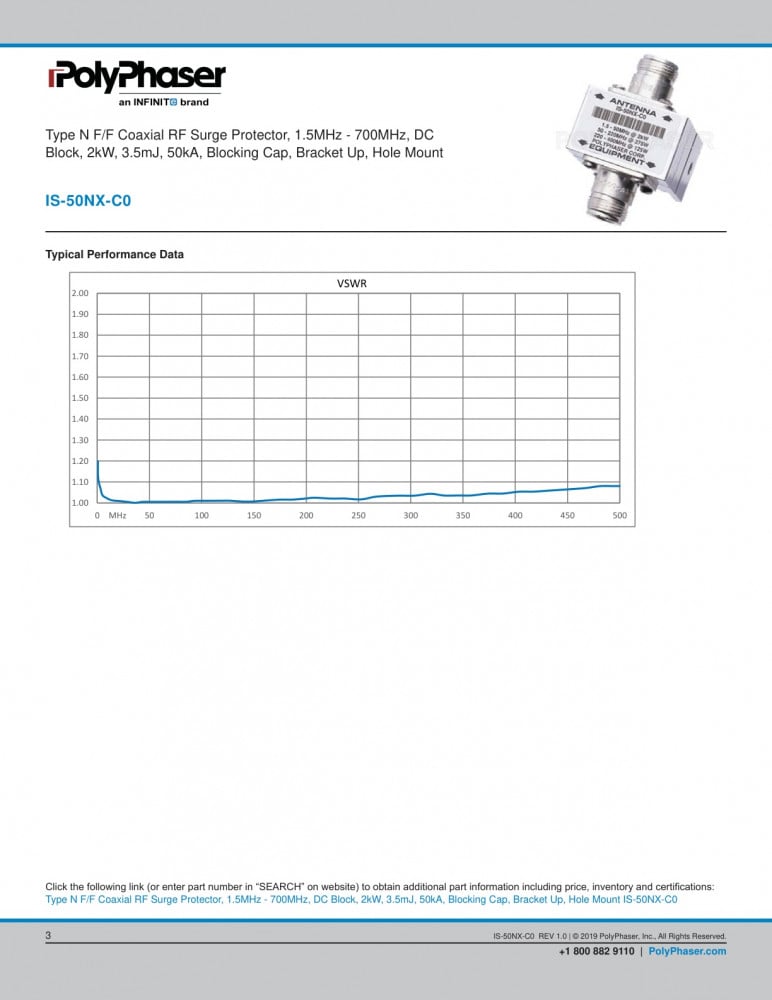 IS-50NX-C0 technical document page 3